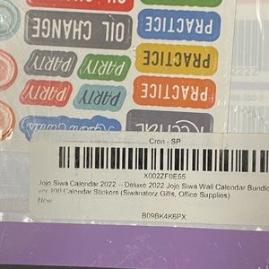 Nickelodeon | Office | Daluxe 222 Jojo Siwa Wall Calendar Bundle 00 ...